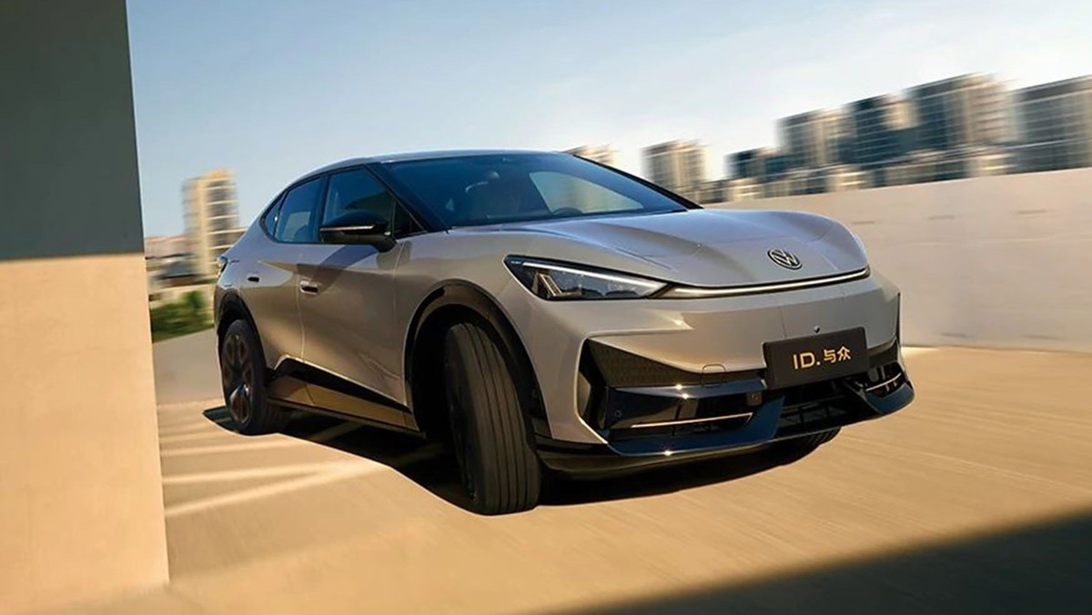 Посмотрите на новое электрическое кросс-купе Volkswagen ID. Unyx